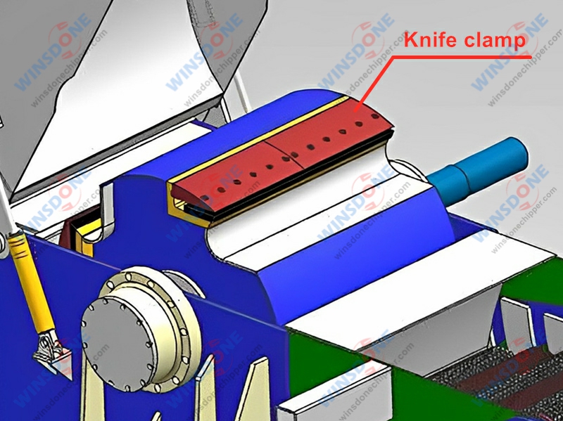 Wood Chipper Knife Clamp - Buy Wood chipper knife from WINSDONE
